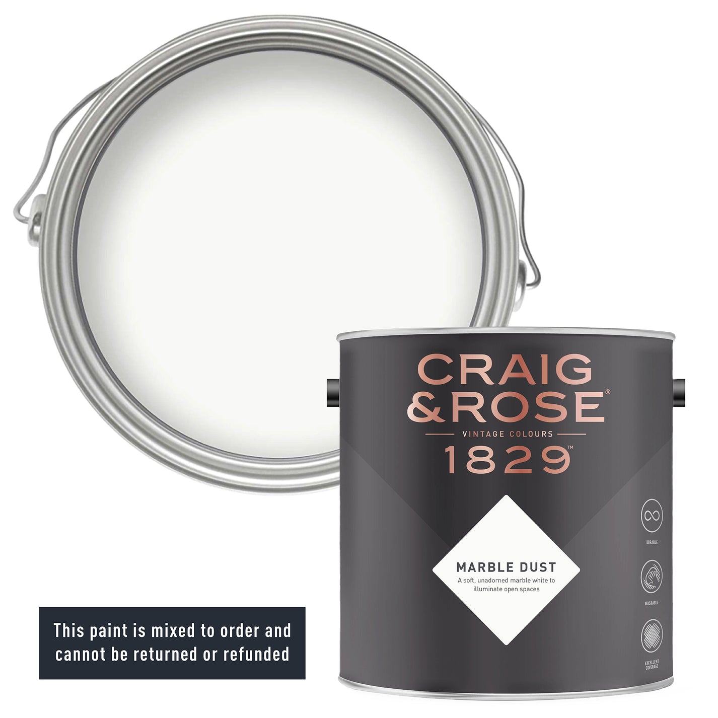 Marble Dust l 1829 Vintage Colours l Craig & Rose Paint