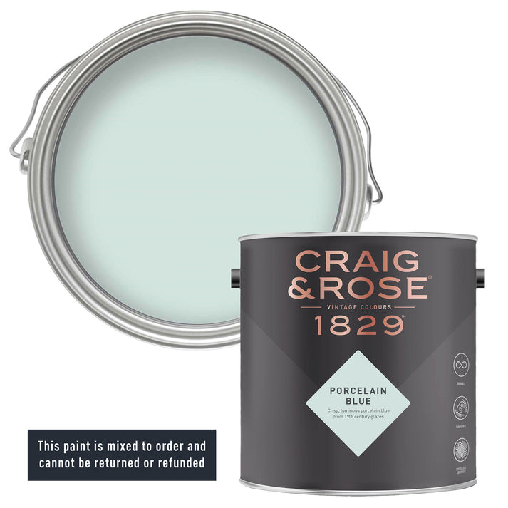 Porcelain Blue l 1829 Vintage Colours l Craig & Rose Paint