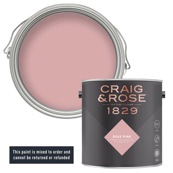 Rose Pink l 1829 Vintage Colours l Craig & Rose Paint