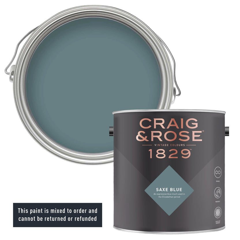 Saxe Blue l 1829 Vintage Colours l Craig & Rose Paint