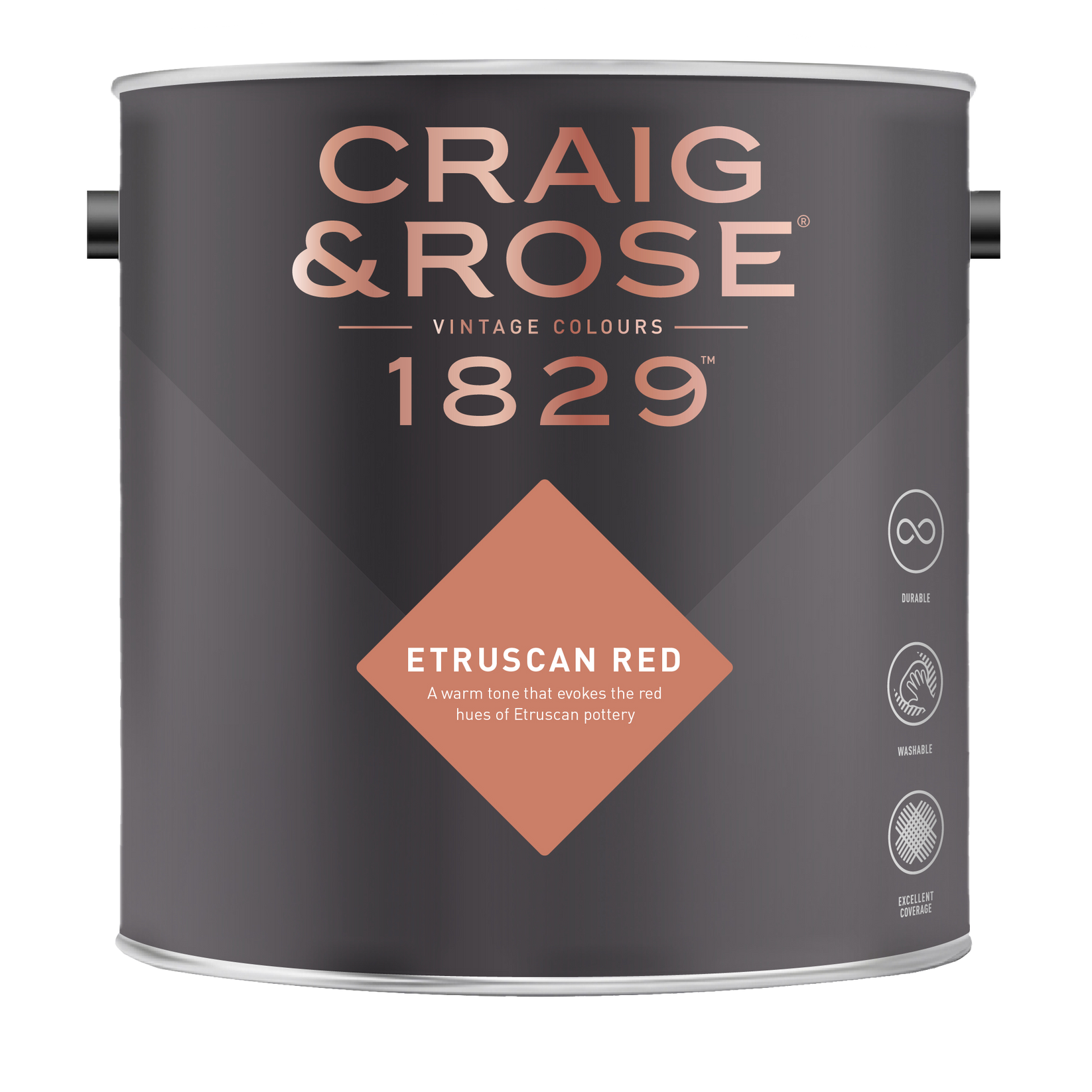 Etruscan Red l 1829 Vintage Colours l Craig & Rose Paint