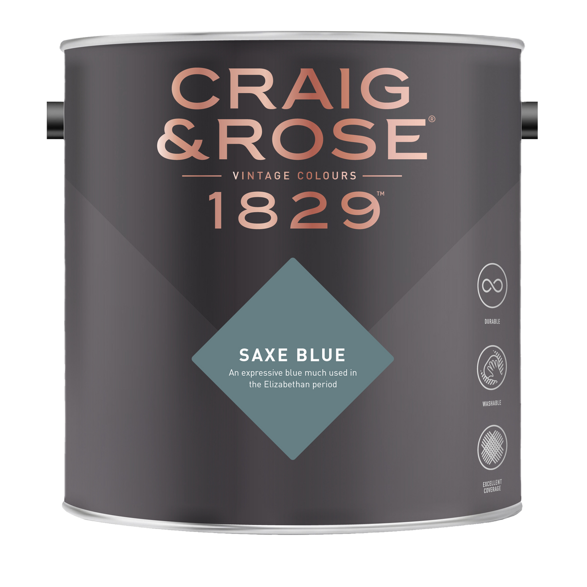 Saxe Blue l 1829 Vintage Colours l Craig & Rose Paint